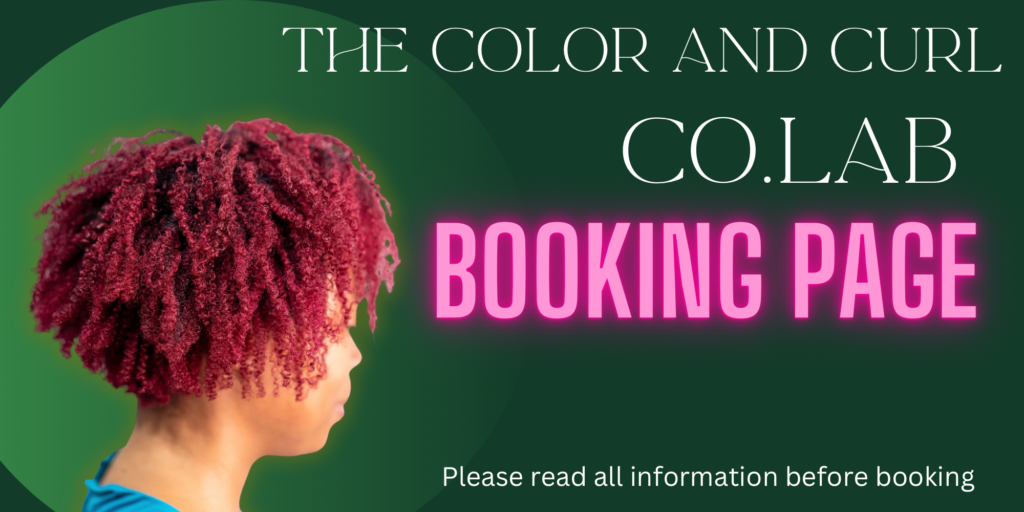 Booking – Color X Curl Co·Lab